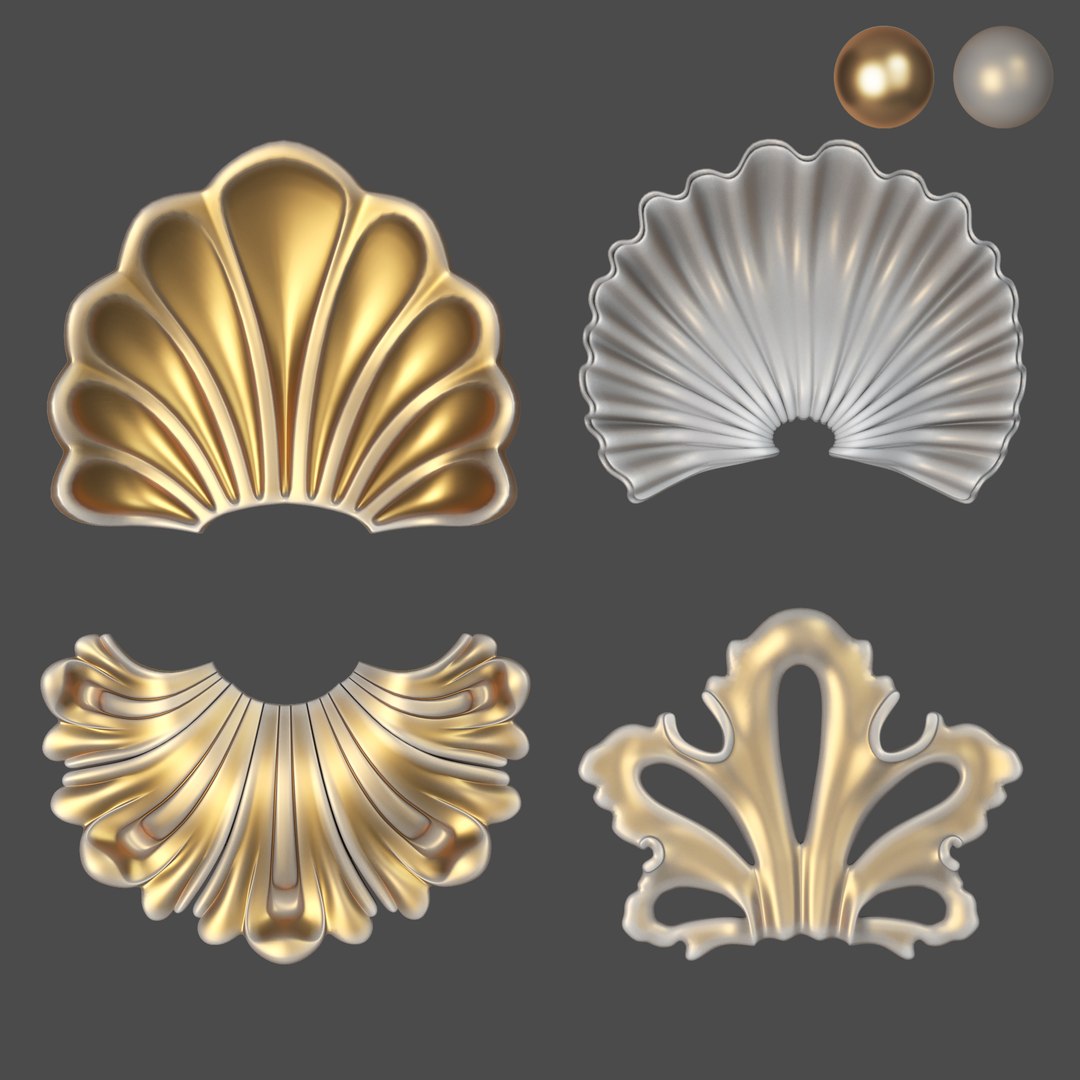 Shell 01 3D Model - TurboSquid 1976686