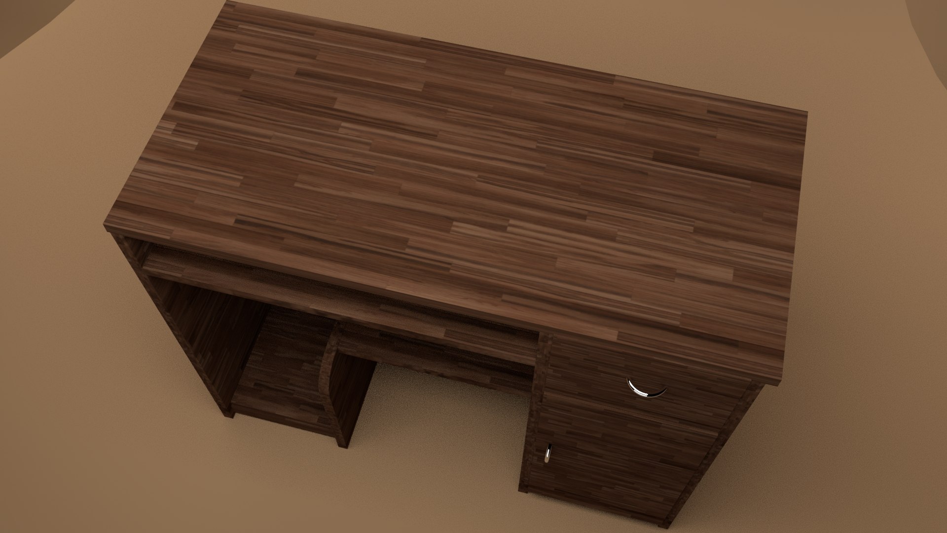 3D COMPUTER TABLE - TurboSquid 1882421