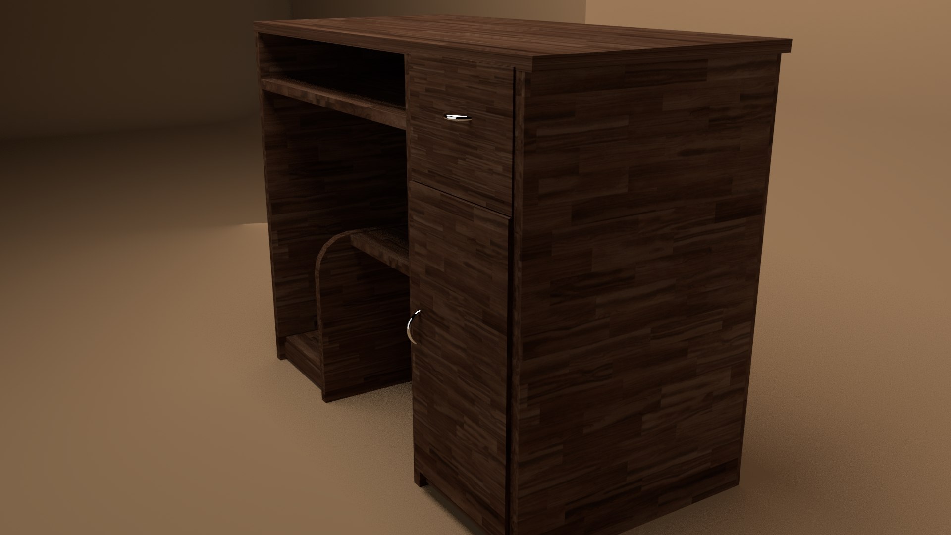 3D COMPUTER TABLE - TurboSquid 1882421