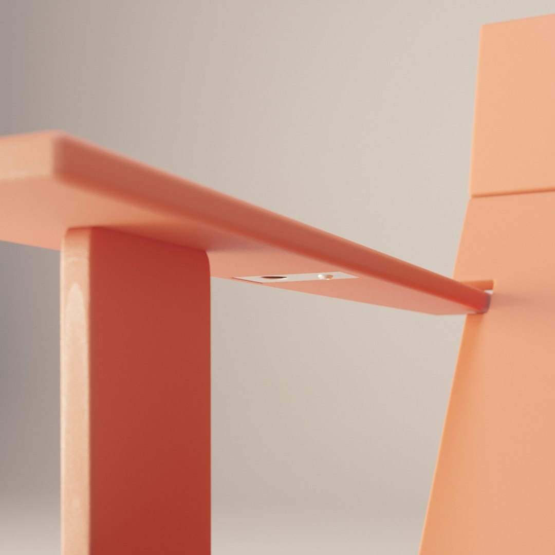 3D Chair Lollygagger Lounge Model - TurboSquid 1310833