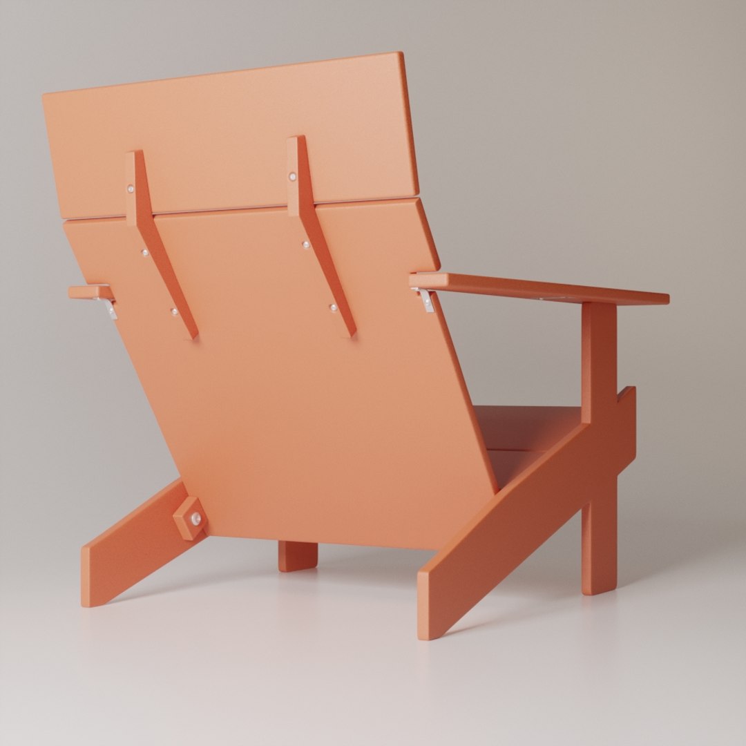 3D Chair Lollygagger Lounge Model - TurboSquid 1310833