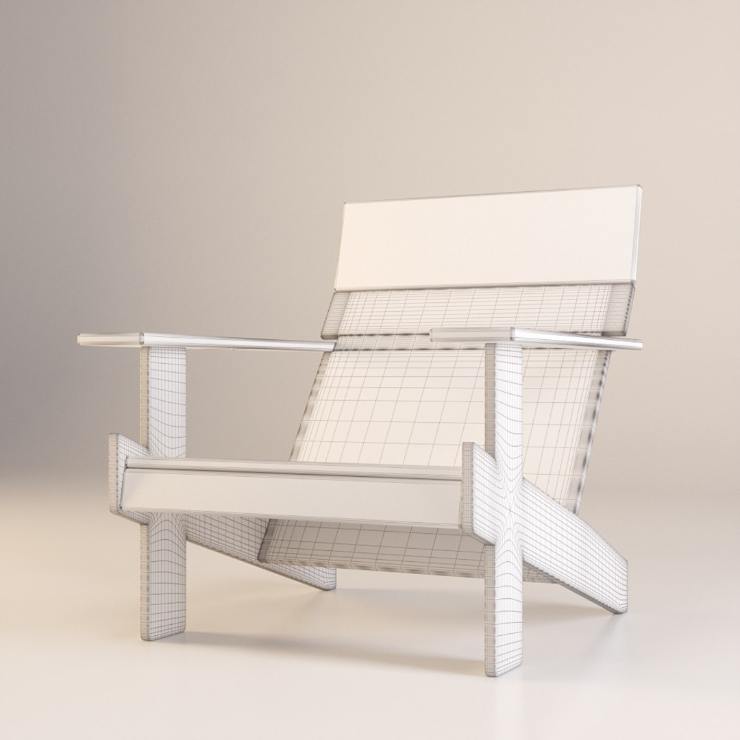 3D Chair Lollygagger Lounge Model - TurboSquid 1310833