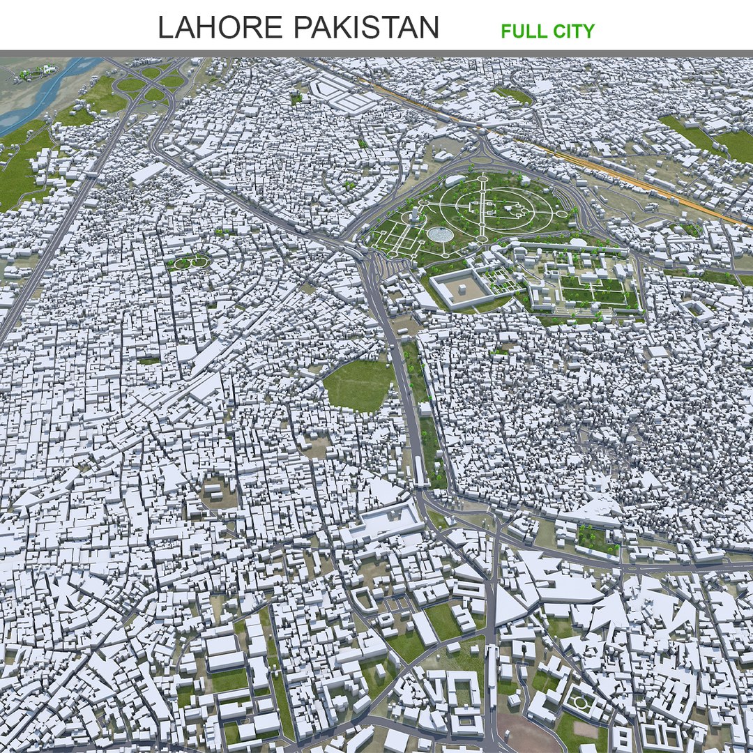 3D Lahore Pakistan - TurboSquid 2100475