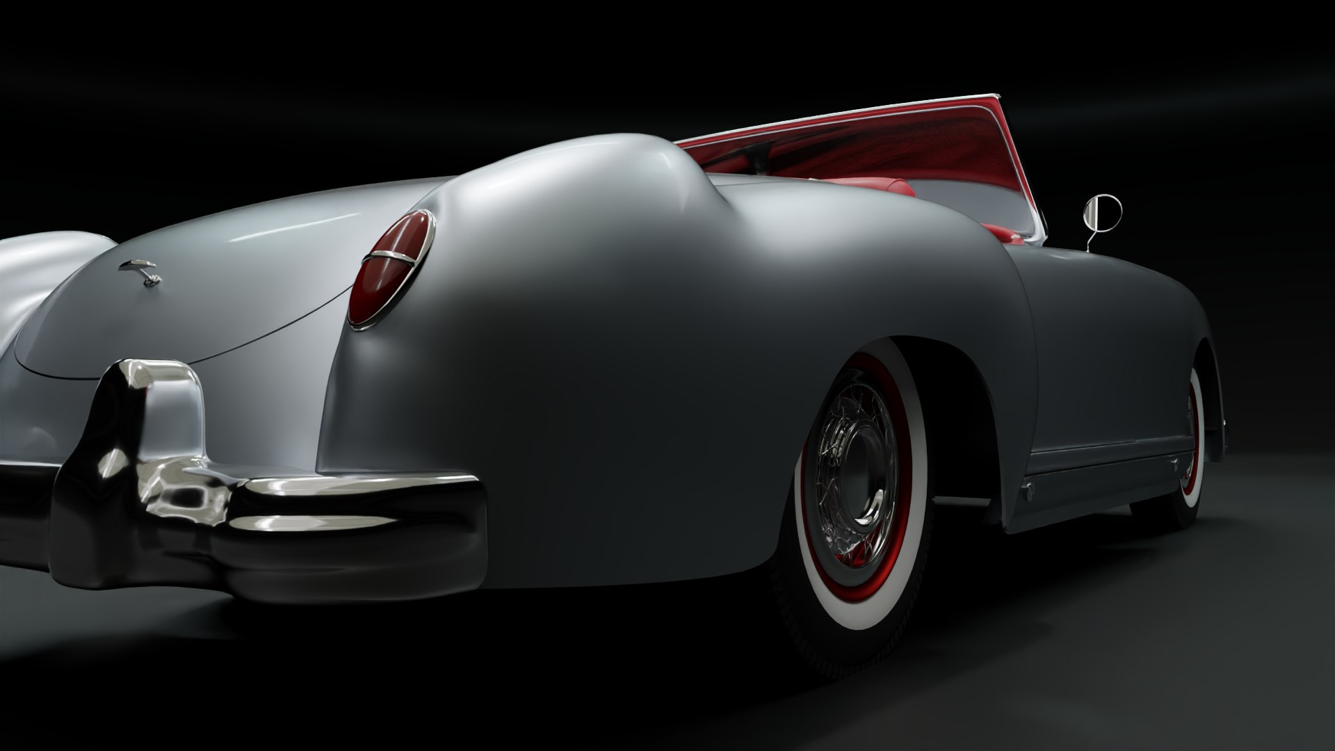 Vintage Nash Healey 3D Model - TurboSquid 2184777