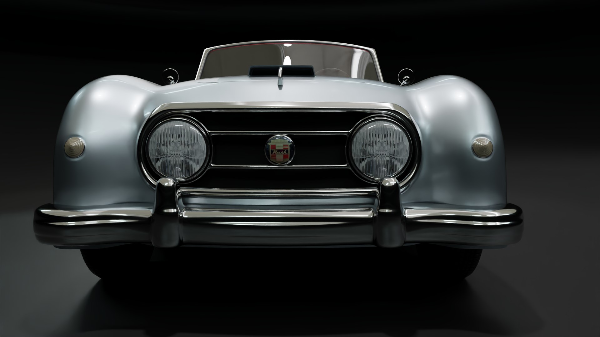 Vintage Nash Healey 3D Model - TurboSquid 2184777