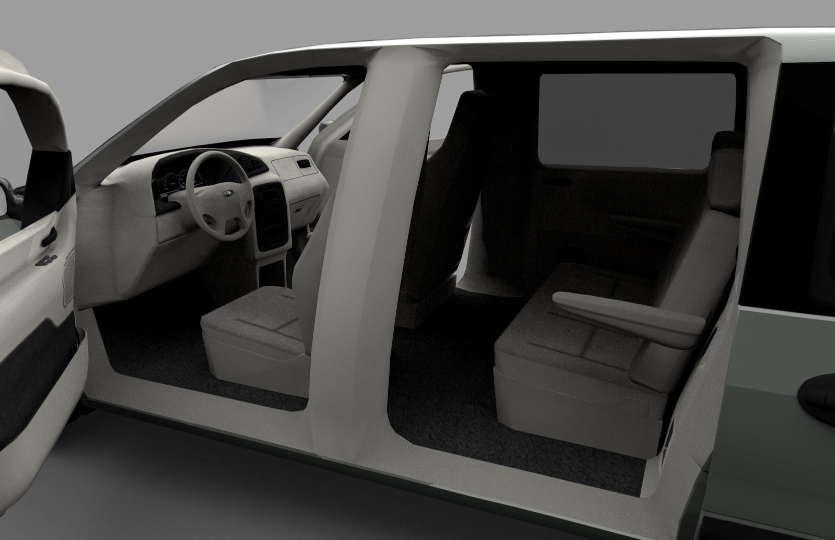 3d 2003 Windstar Lx