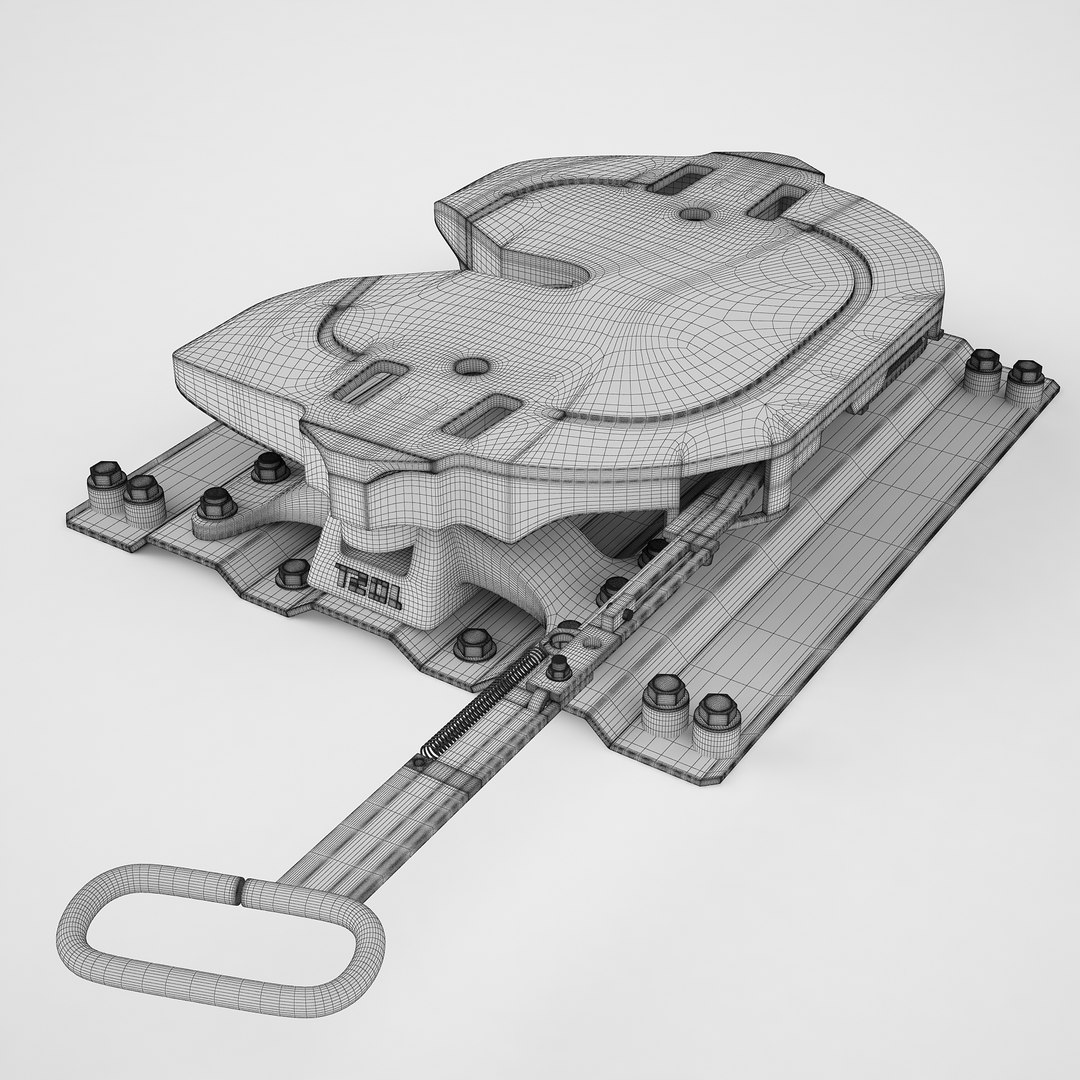 3D Model Fifth Wheel Truck - TurboSquid 1668697