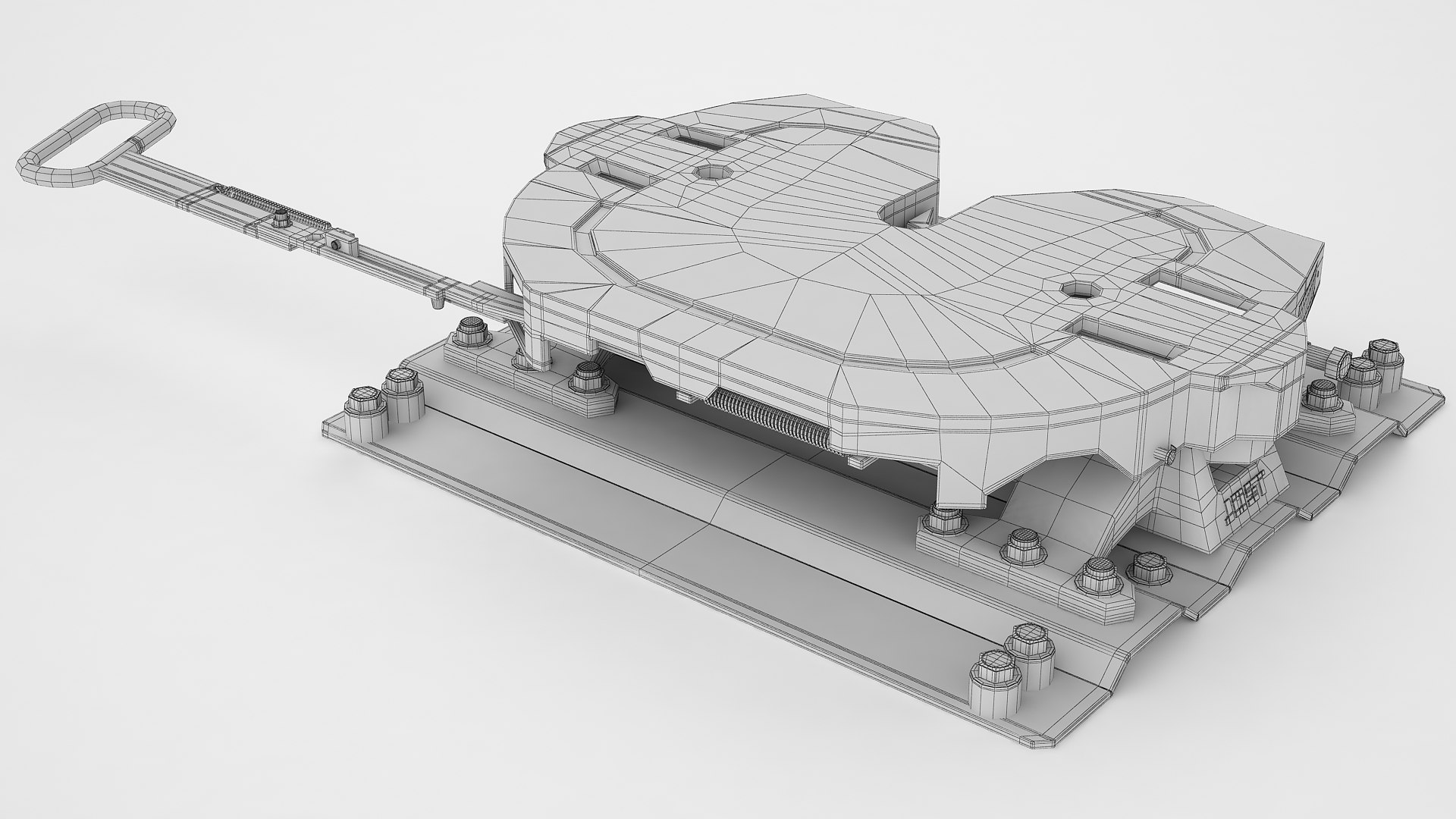 3D Model Fifth Wheel Truck - TurboSquid 1668697