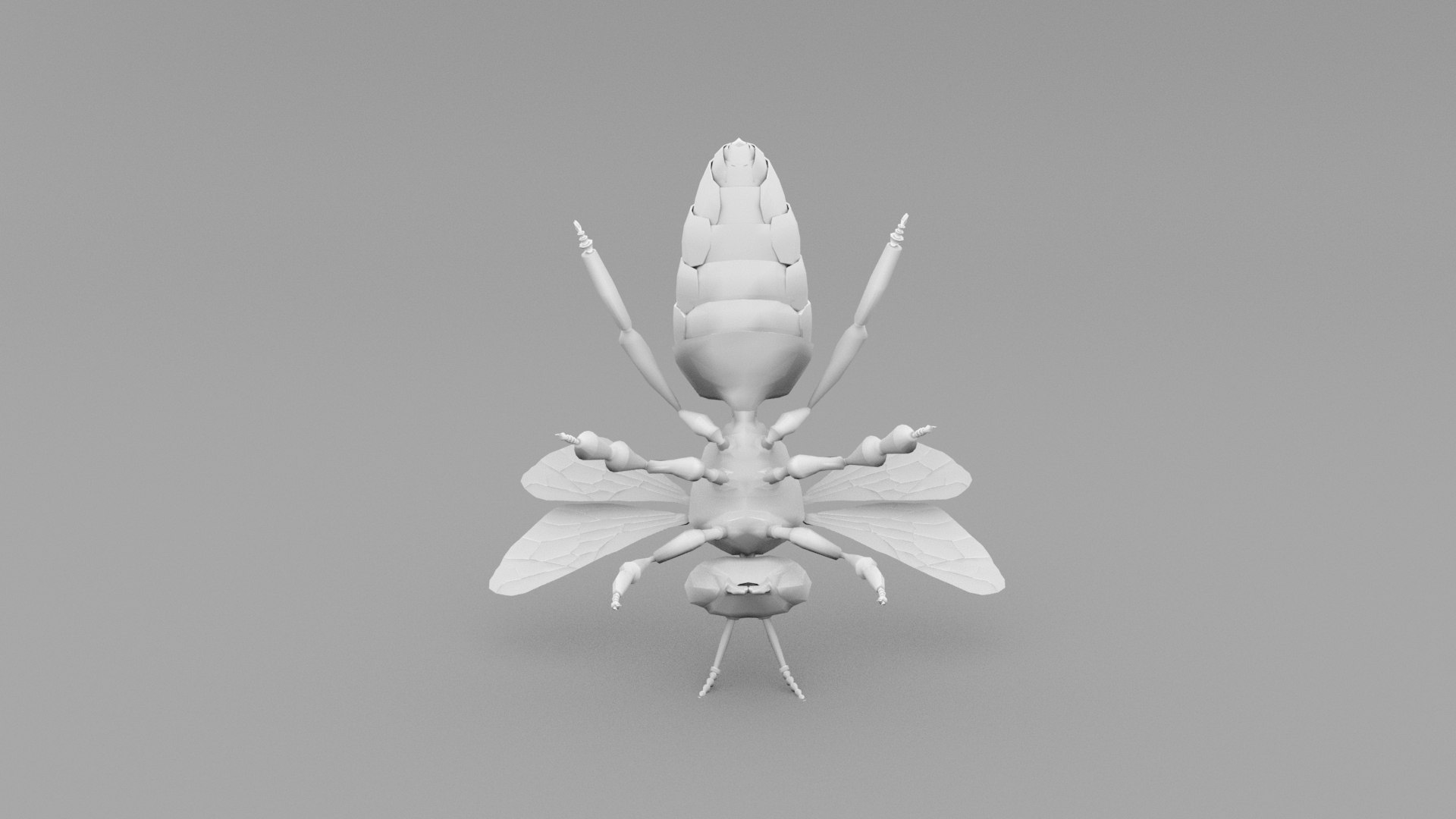 3D Realistic Bee - TurboSquid 2126675