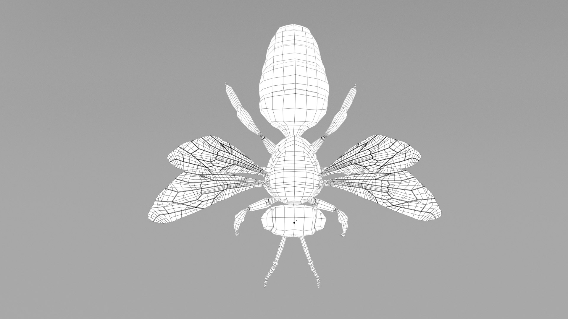 3D Realistic Bee - TurboSquid 2126675