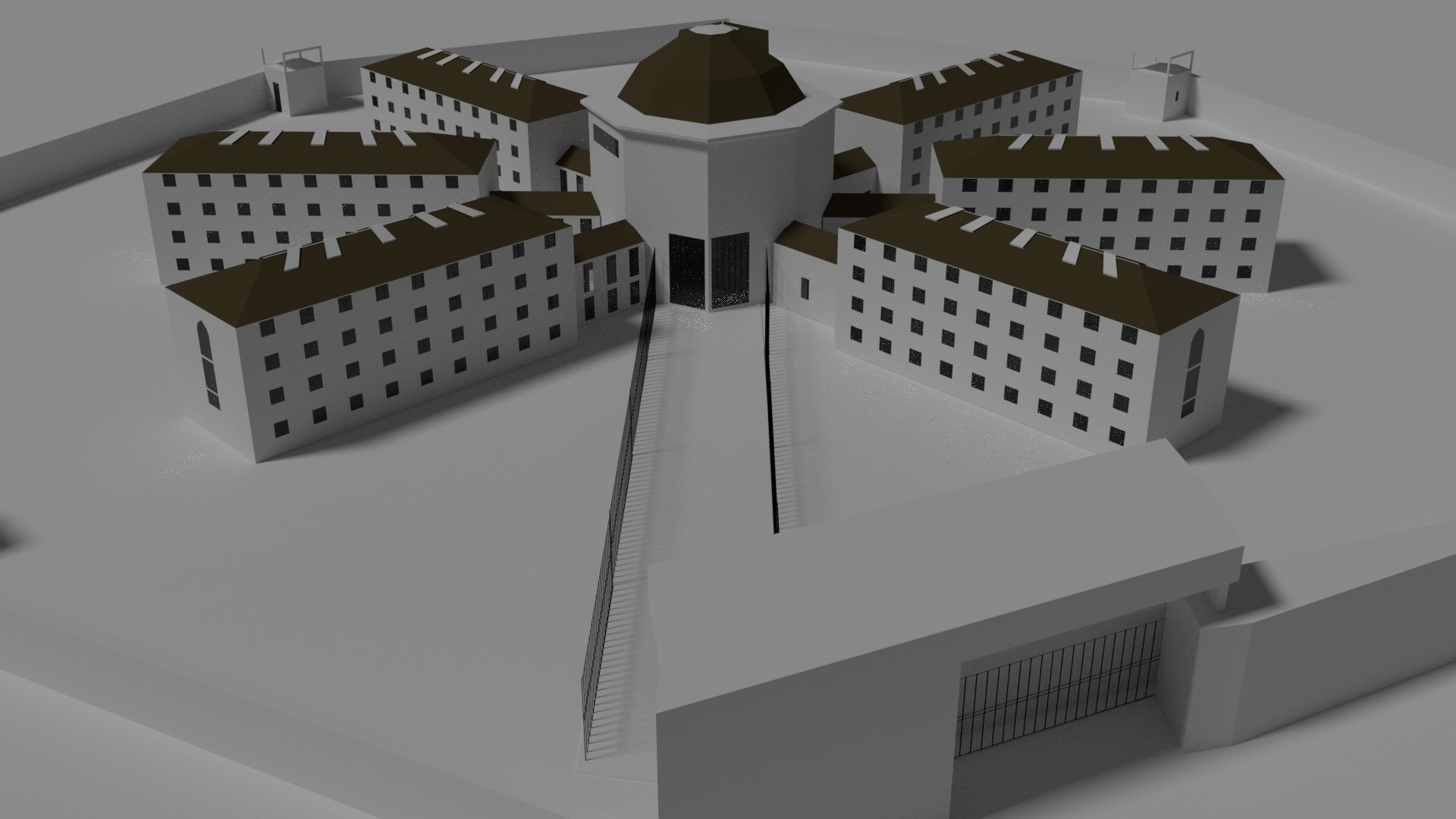 3D Prison - TurboSquid 2088682