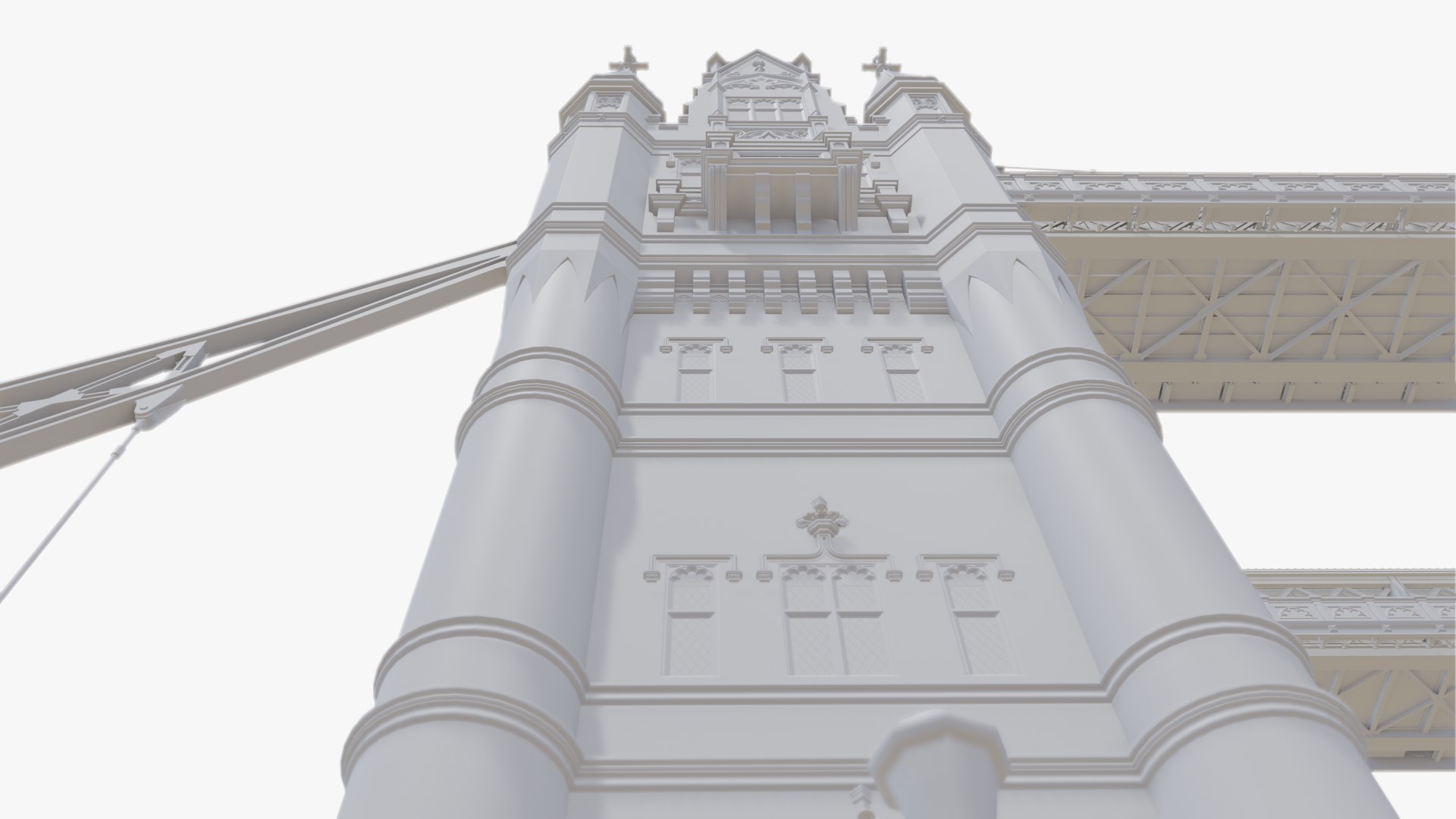 London Tower Bridge 3D Model - TurboSquid 2077856