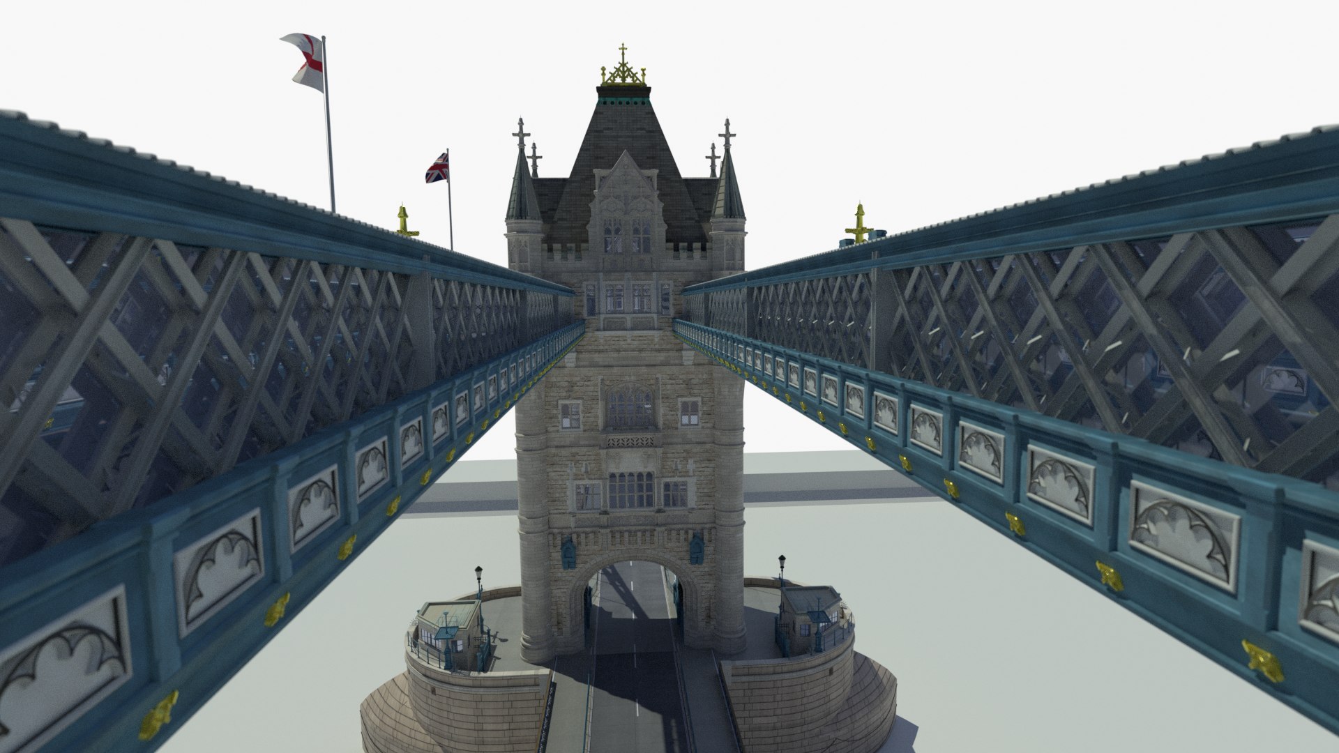 London Tower Bridge 3D model - TurboSquid 2077856
