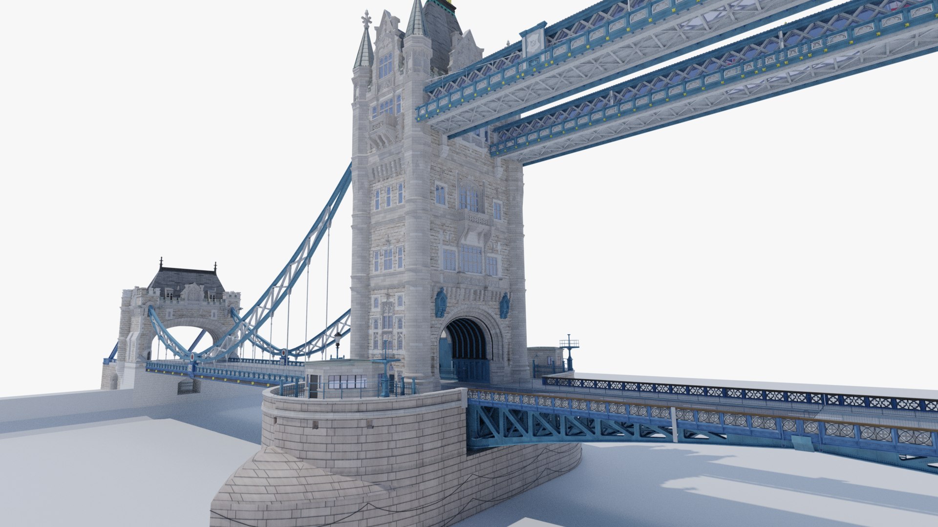 London Tower Bridge 3D model - TurboSquid 2077856