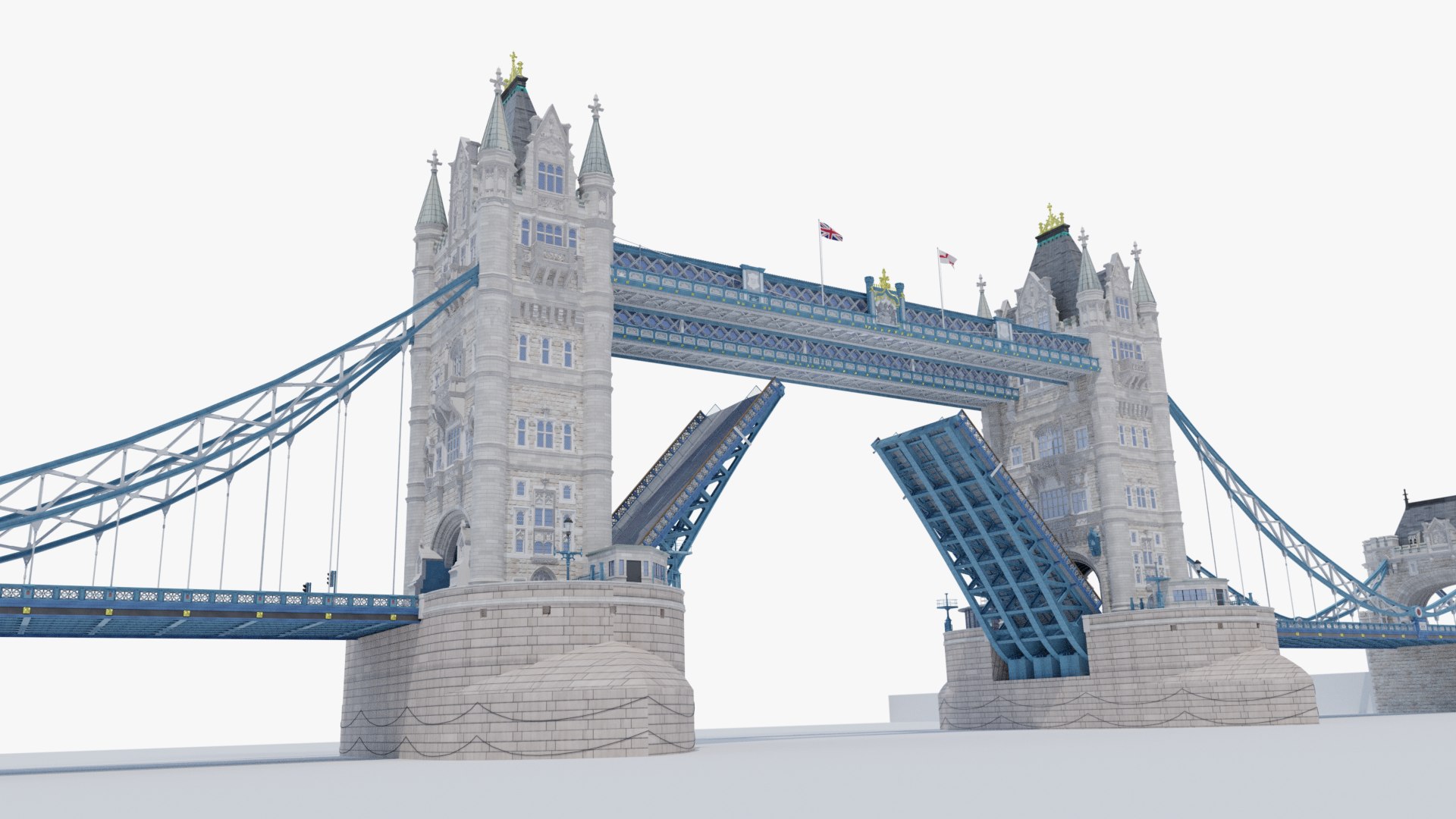 London Tower Bridge 3D model - TurboSquid 2077856