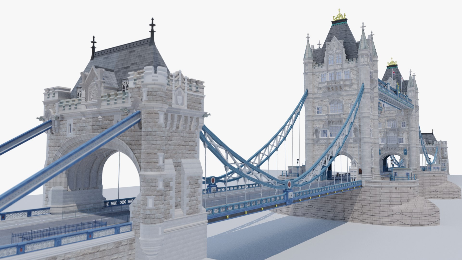London Tower Bridge 3D model - TurboSquid 2077856