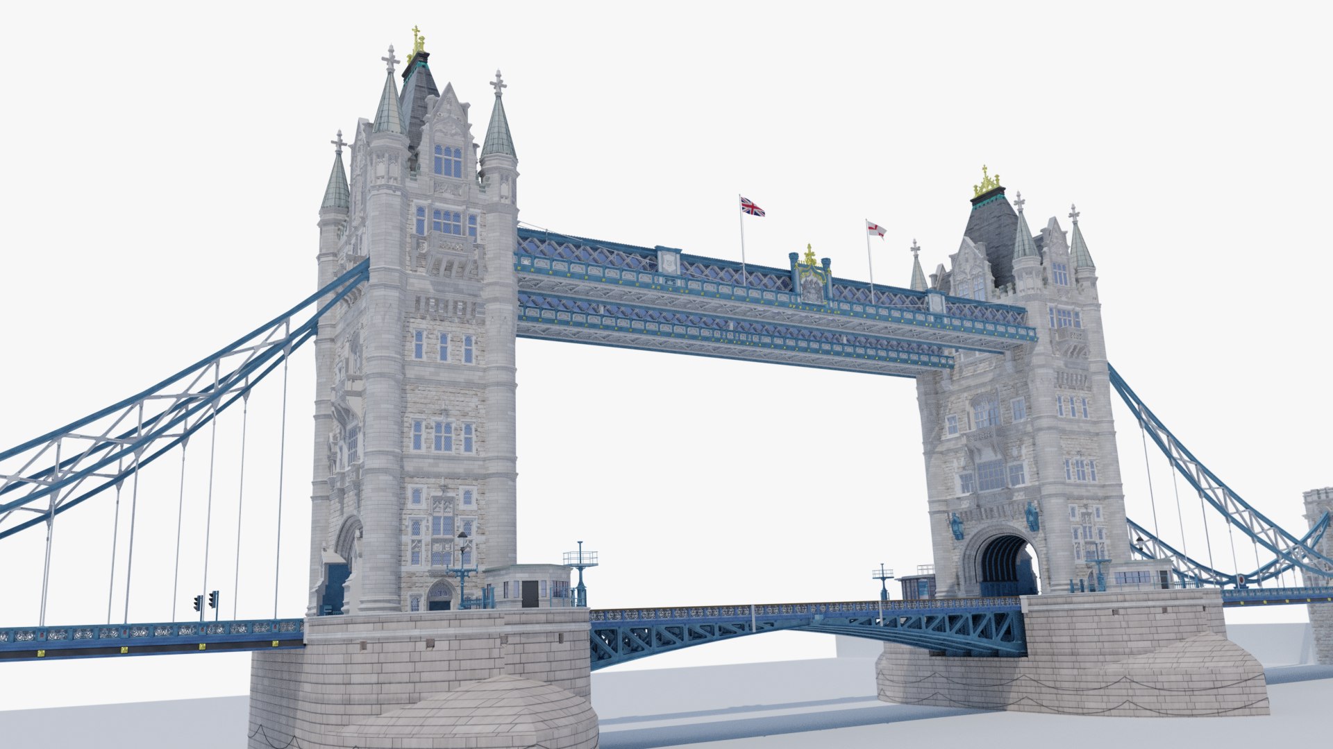London Tower Bridge 3D model - TurboSquid 2077856