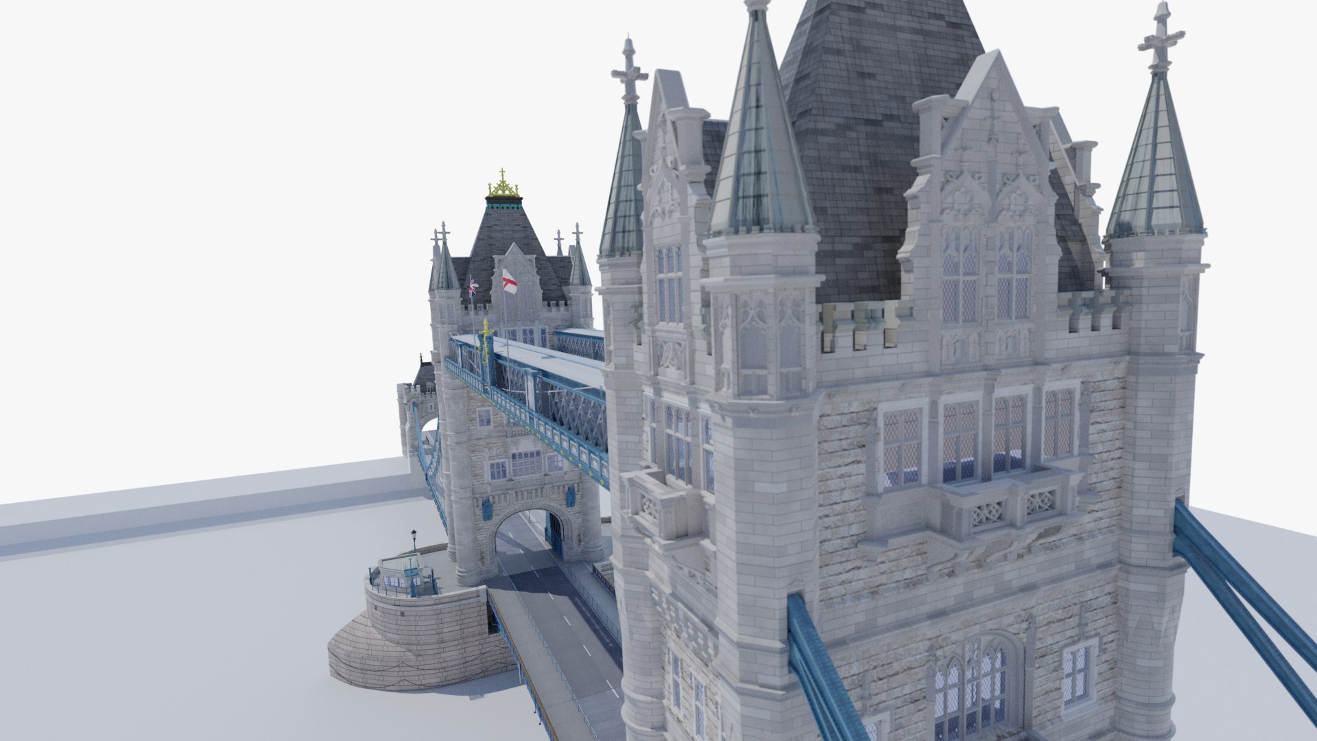 London Tower Bridge 3D model - TurboSquid 2077856
