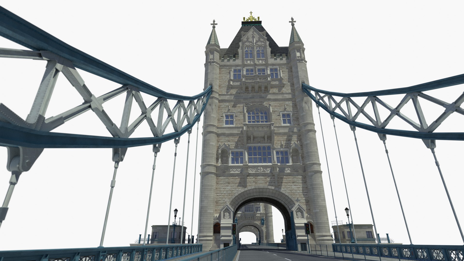 London Tower Bridge 3D Model - TurboSquid 2077856