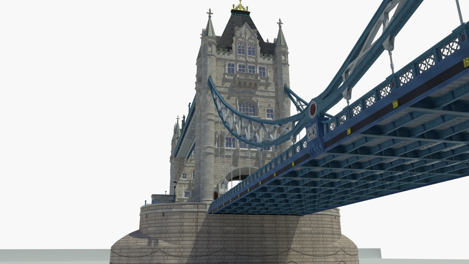 London Tower Bridge 3D model - TurboSquid 2077856