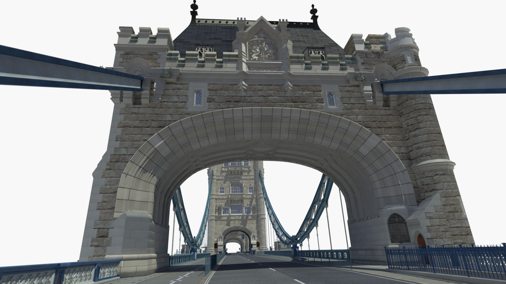 London Tower Bridge 3D Model - TurboSquid 2077856