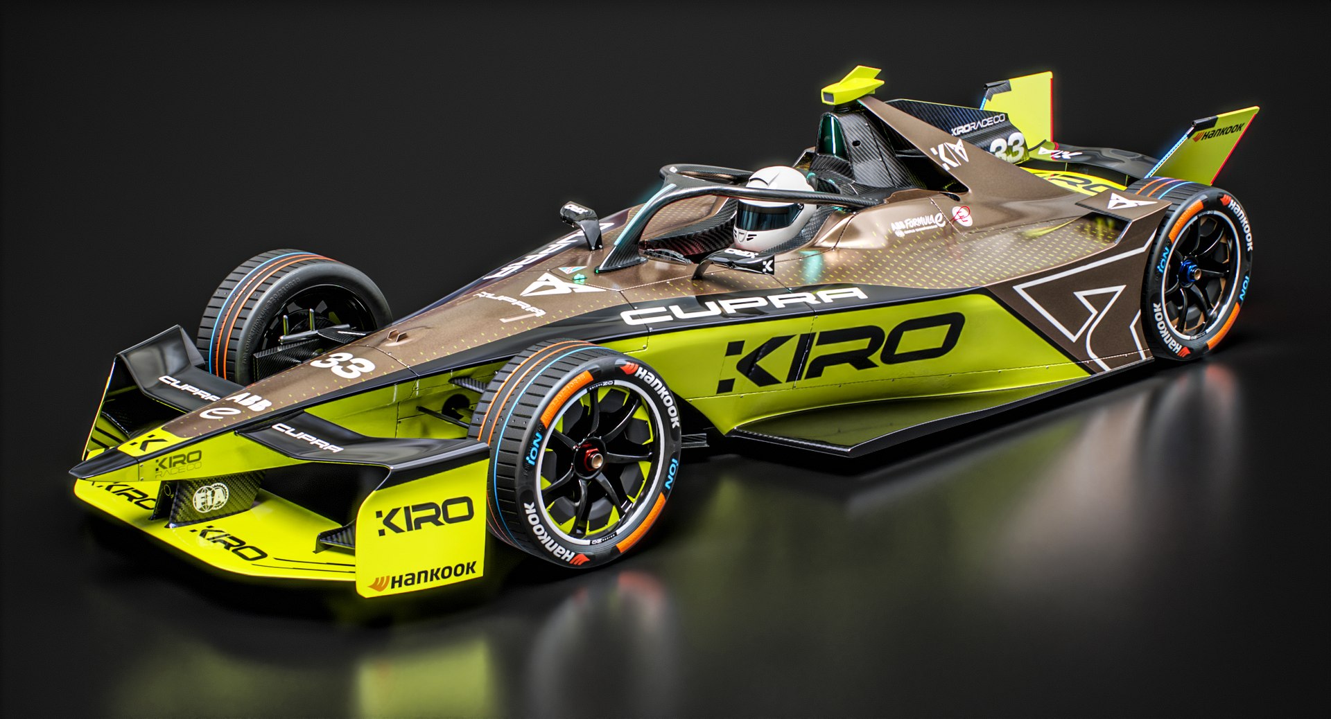 Cupra Kiro Formula E Team 2025 Gen3 Race Car 3D Model - TurboSquid 2340805