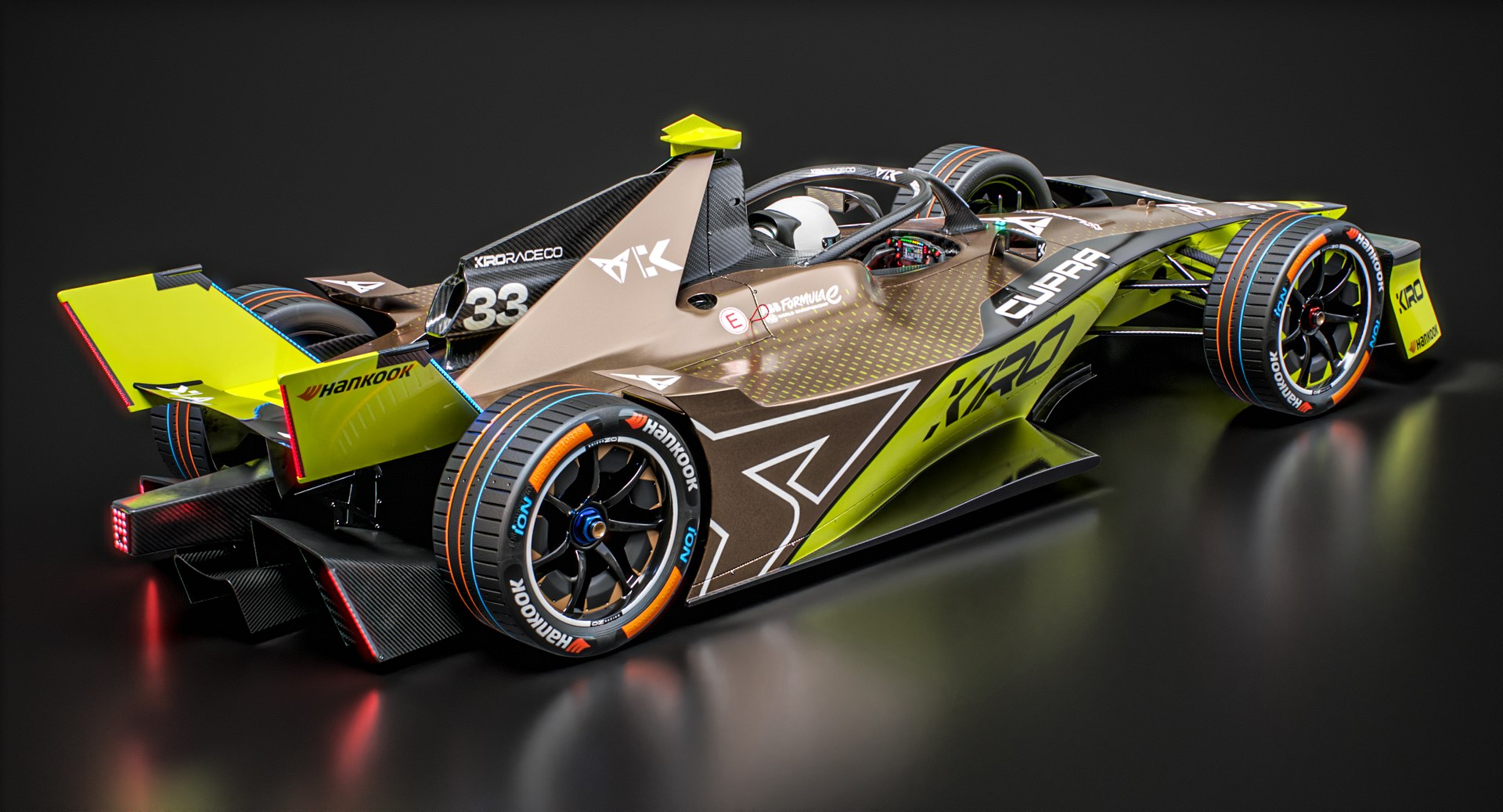 Cupra Kiro Formula E Team 2025 Gen3 Race Car 3D Model - TurboSquid 2340805