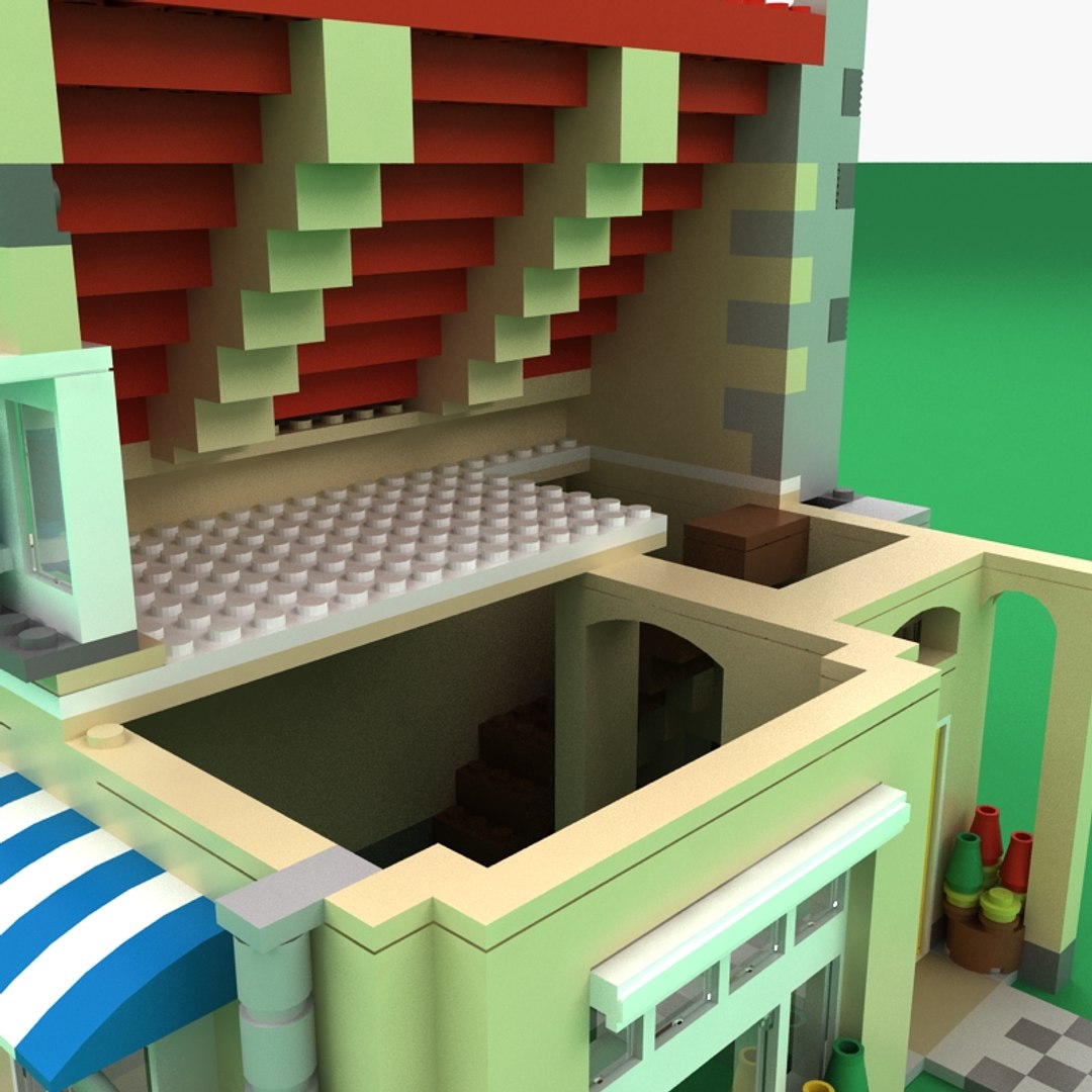 3d Lego Set 6754 House