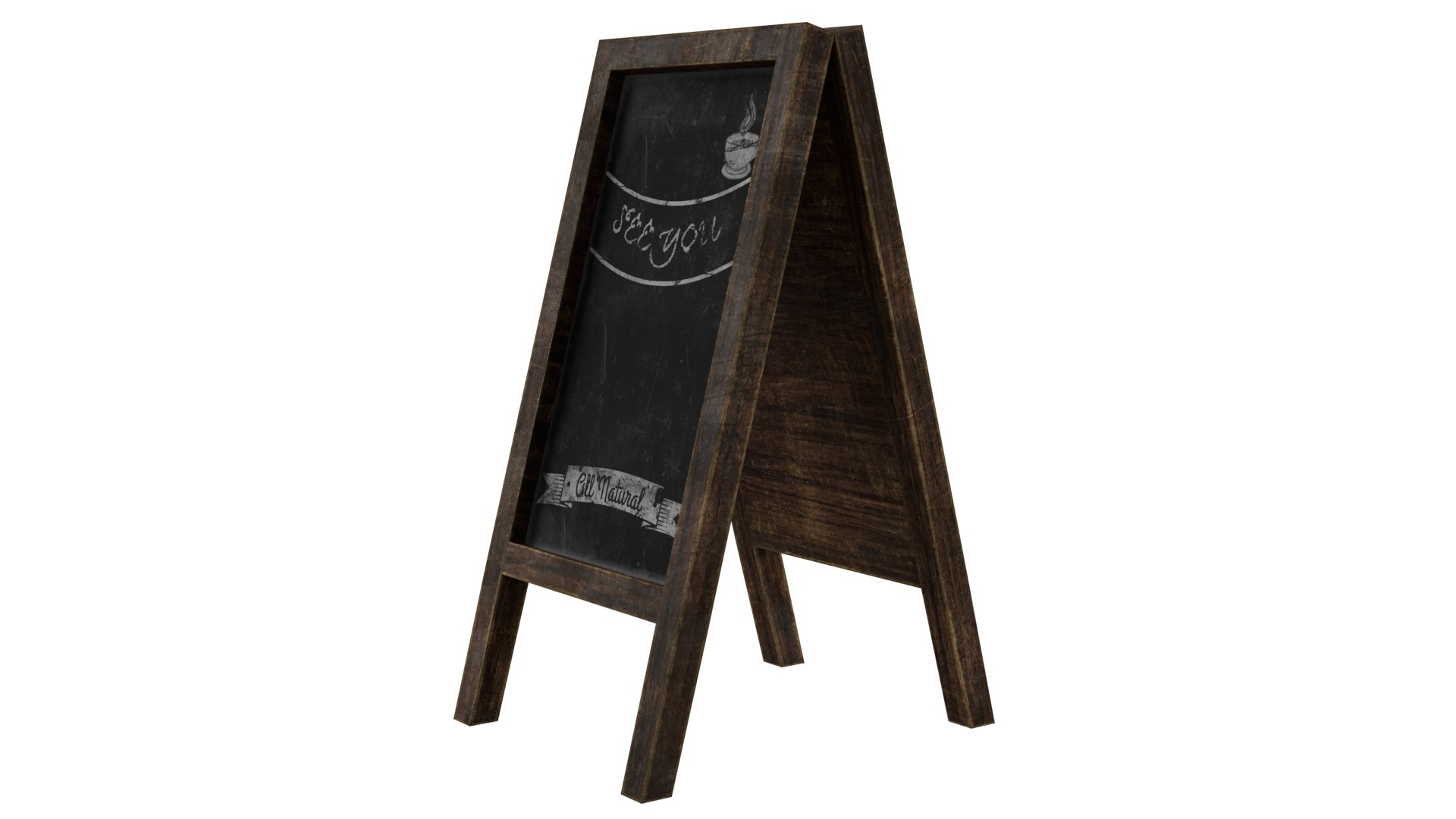 3D Menu Board - TurboSquid 2205228