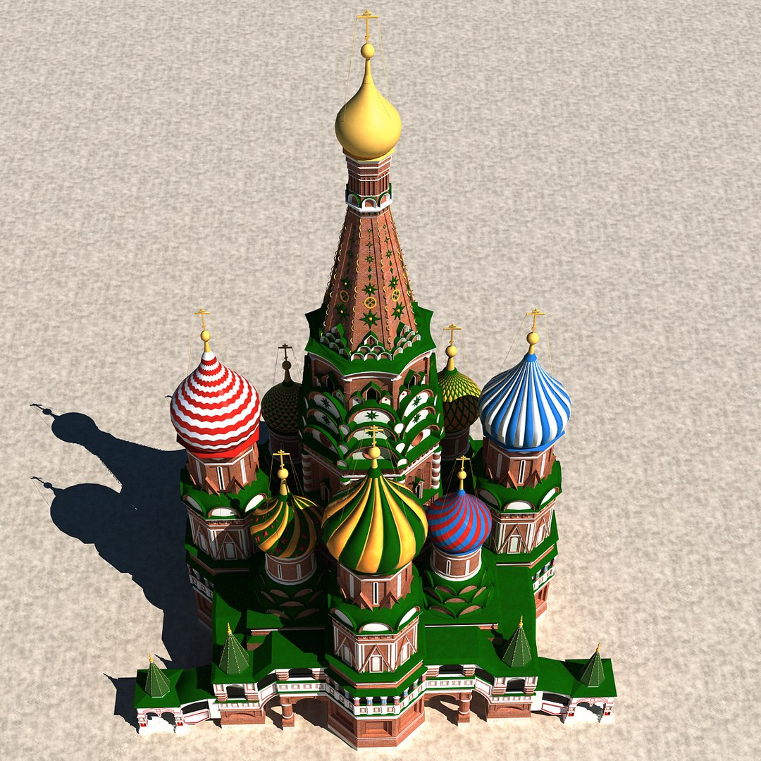 saint basils cathedral 3d model