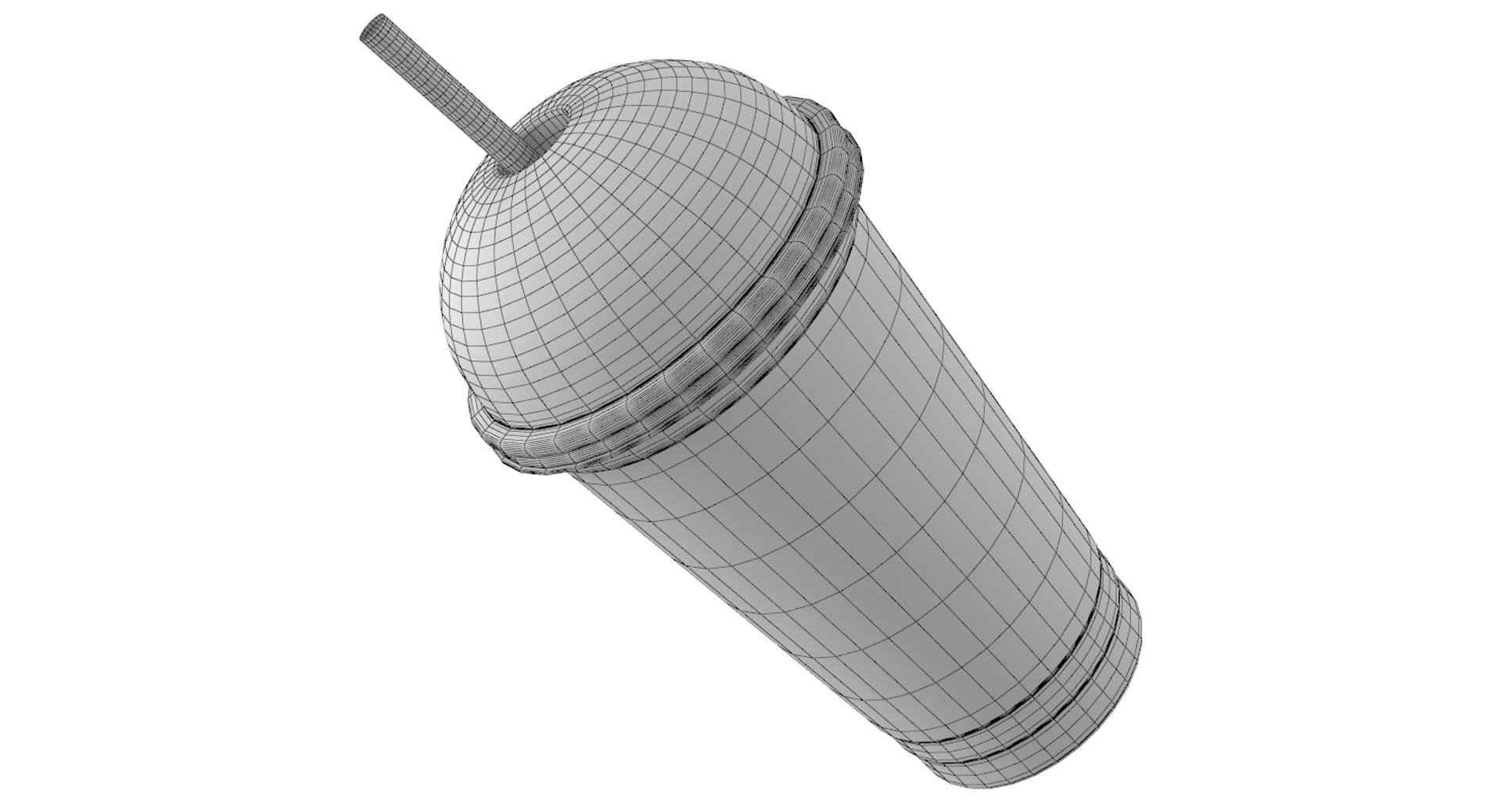 Milk Shake 3D Model - TurboSquid 1344621