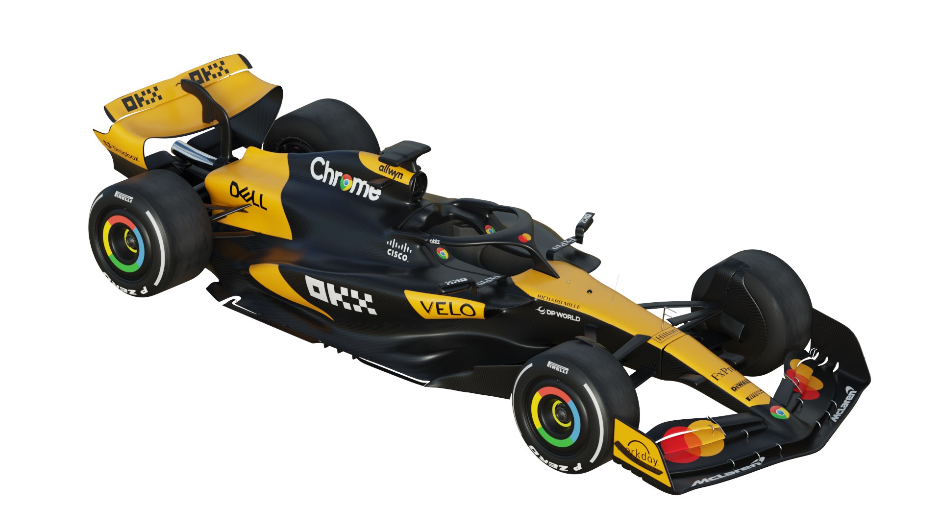 F1 McLaren MCL39 2025 3D - TurboSquid 2370172