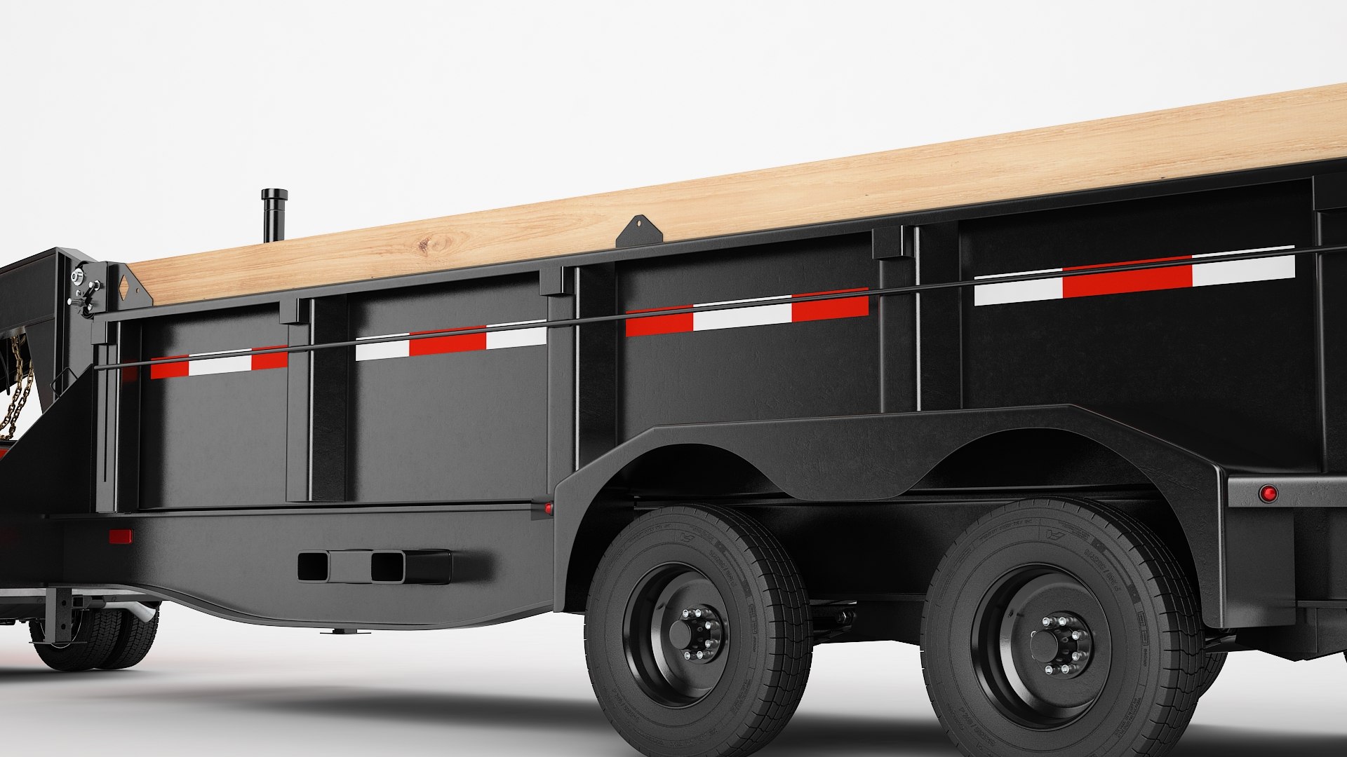 Dodge Ram 3500 HD 2021 Dump Trailer 03 3D model - TurboSquid 2106885