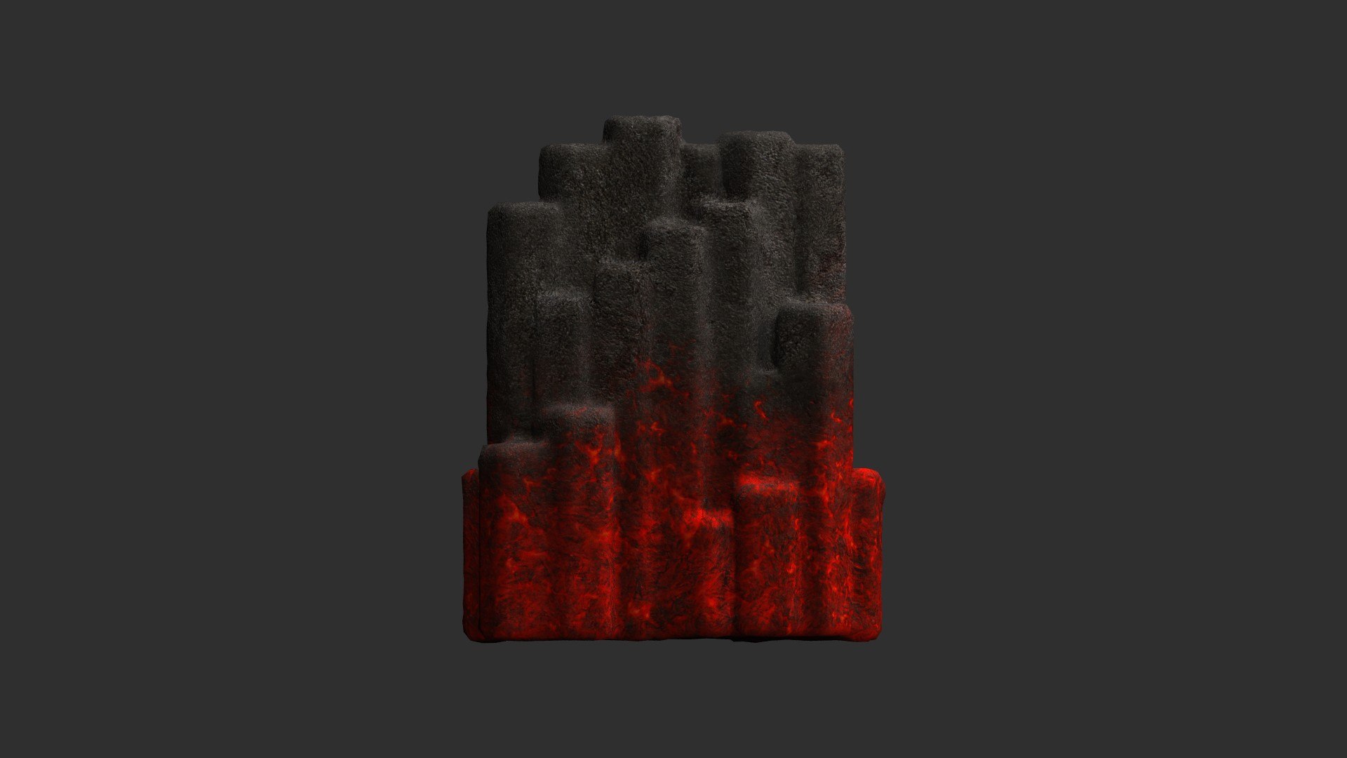 Free 3D Cave Crystal 1 - Lava Model - TurboSquid 2066084