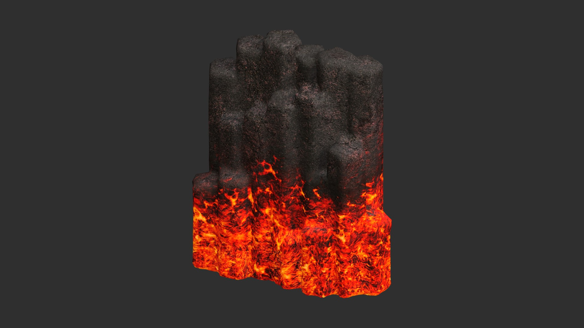 Free 3D Cave Crystal 1 - Lava Model - TurboSquid 2066084