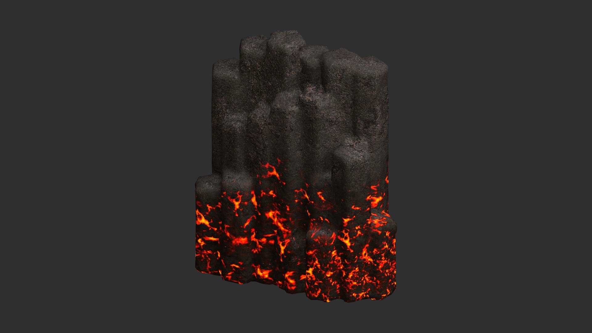 Free 3D Cave Crystal 1 - Lava Model - TurboSquid 2066084