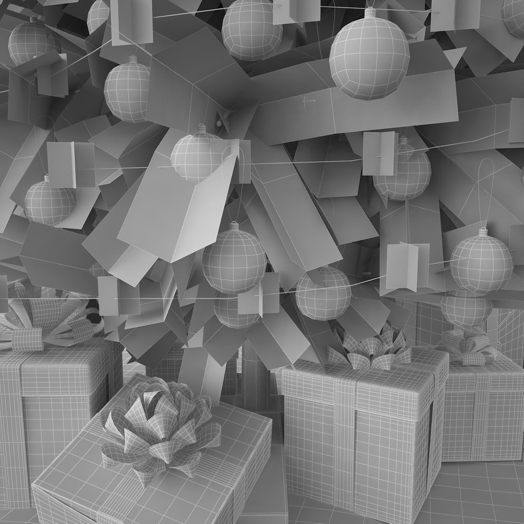 Christmas Tree V3 3d Model