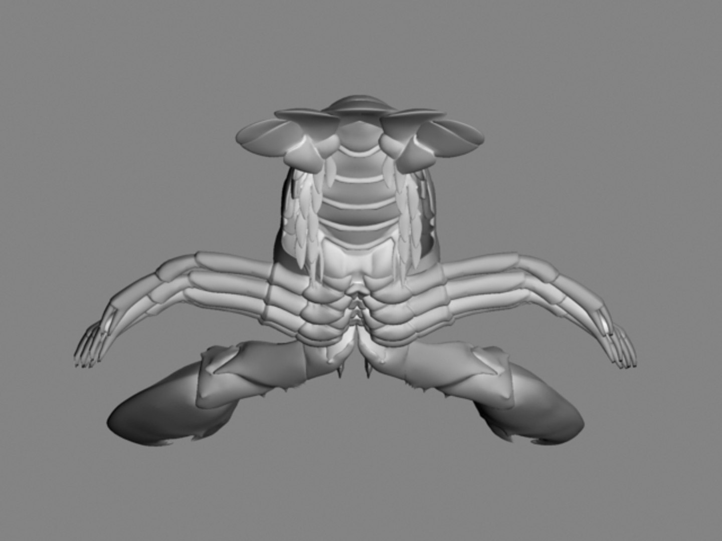3d lobster model