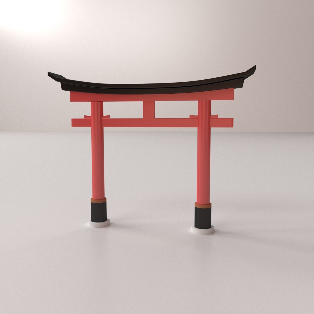 Torii 3D Model - TurboSquid 1158562