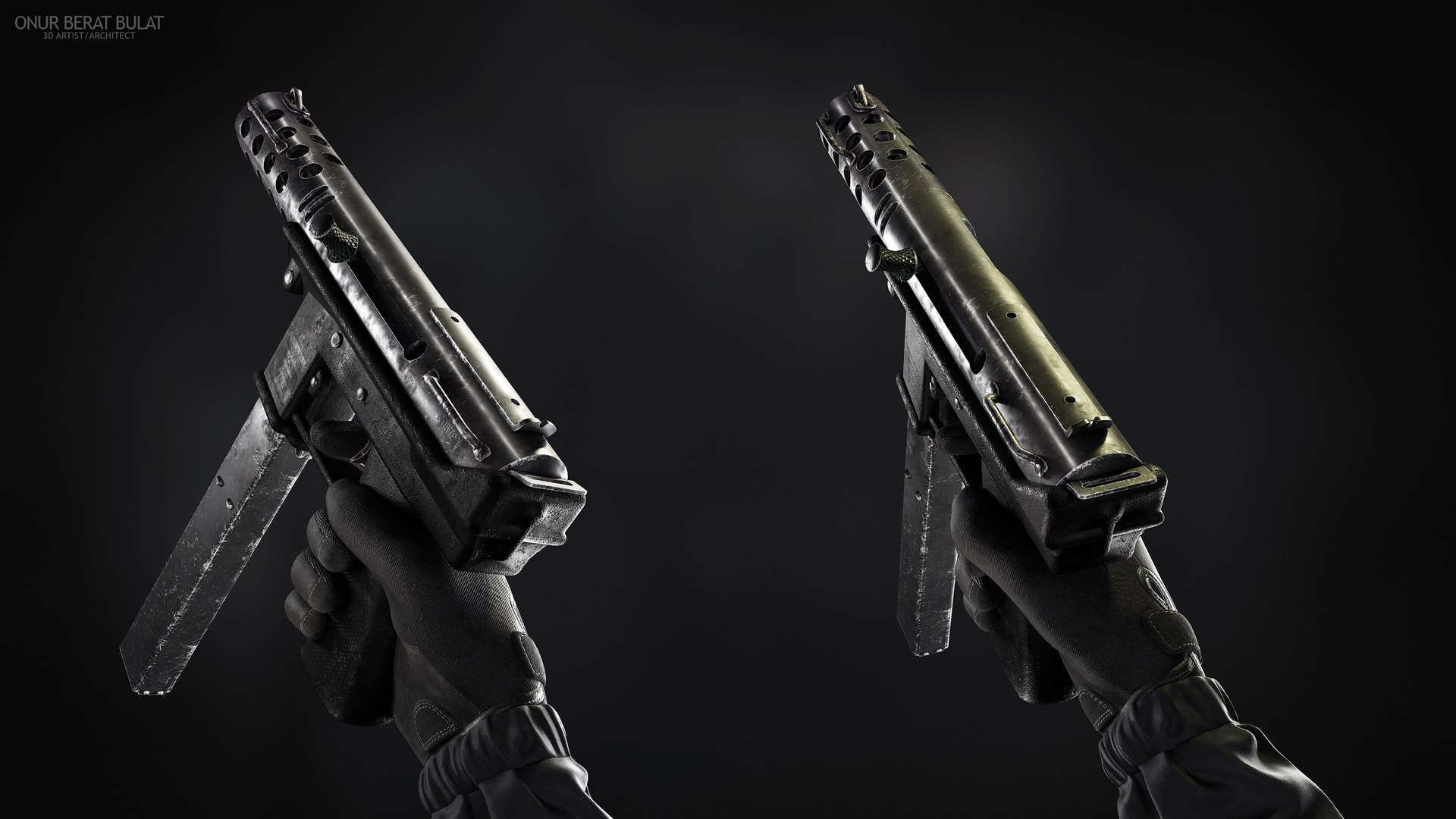 3D Tec-9 model - TurboSquid 2090313