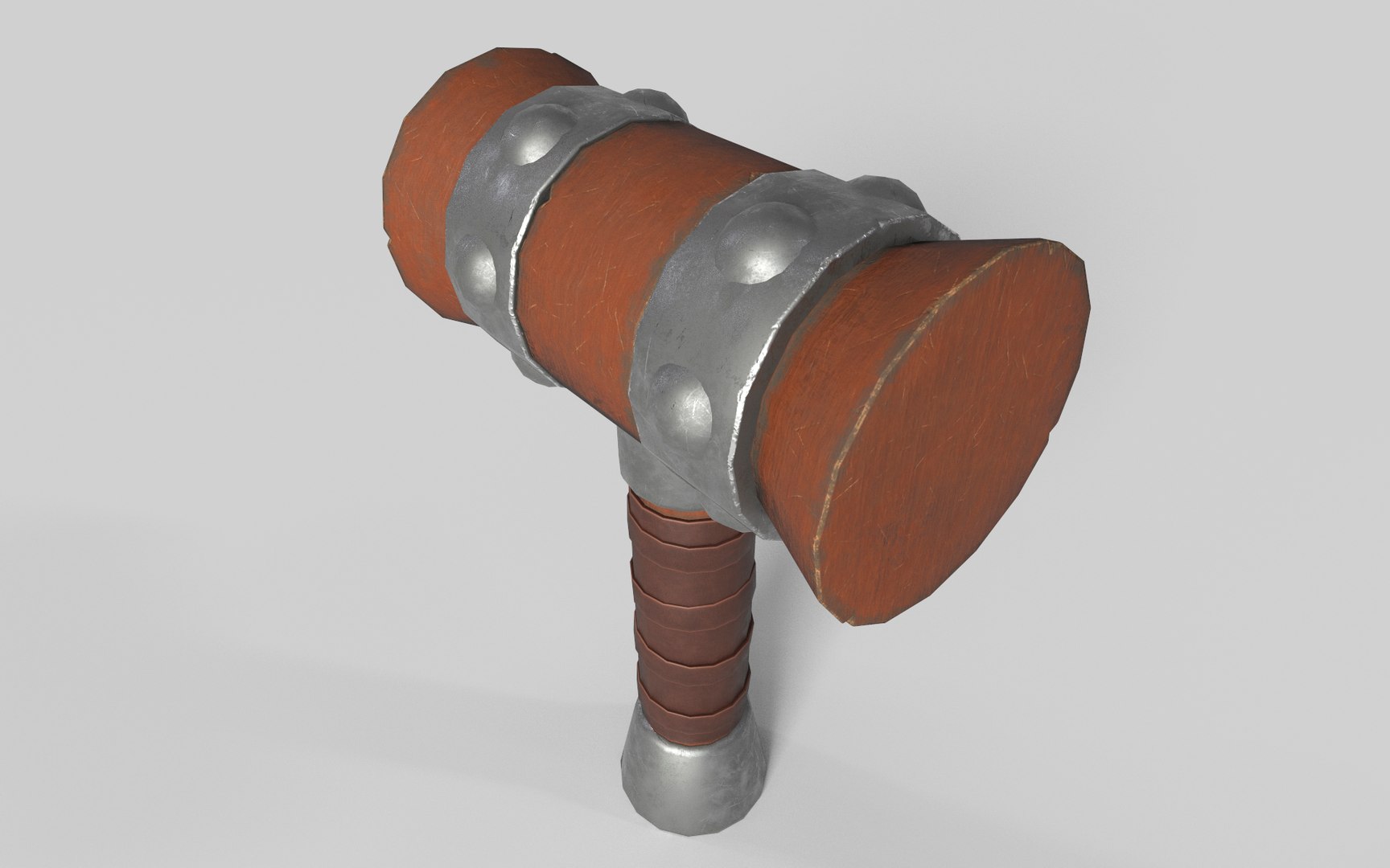 3D Model Stylized Hammer - TurboSquid 1584485