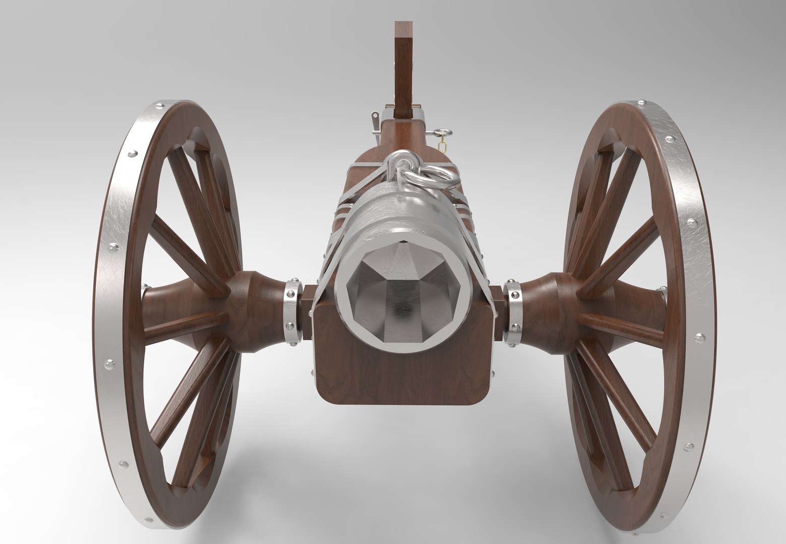 3D Medieval Cannon Model - TurboSquid 1303415