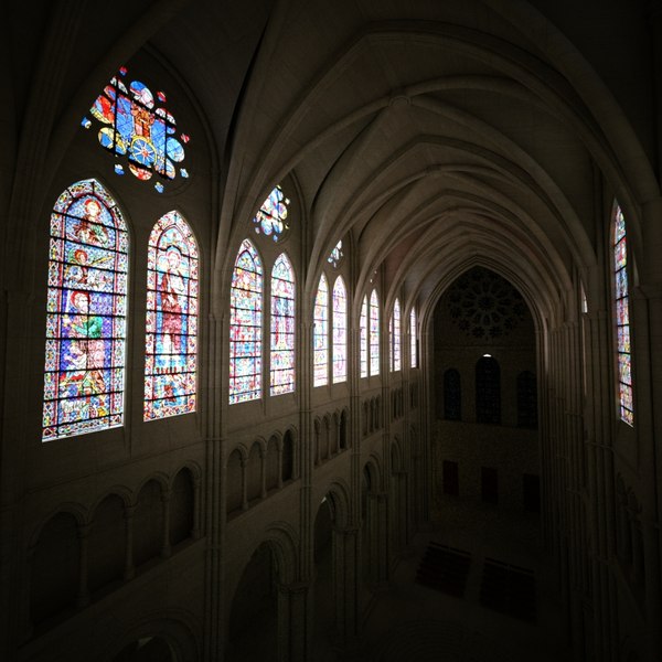 Chartres cathedral 3D model - TurboSquid 1246219