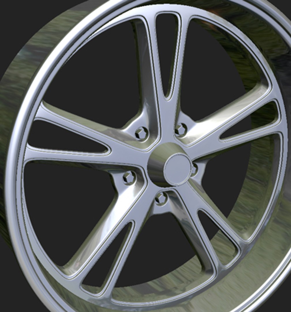 3d model wheels rim