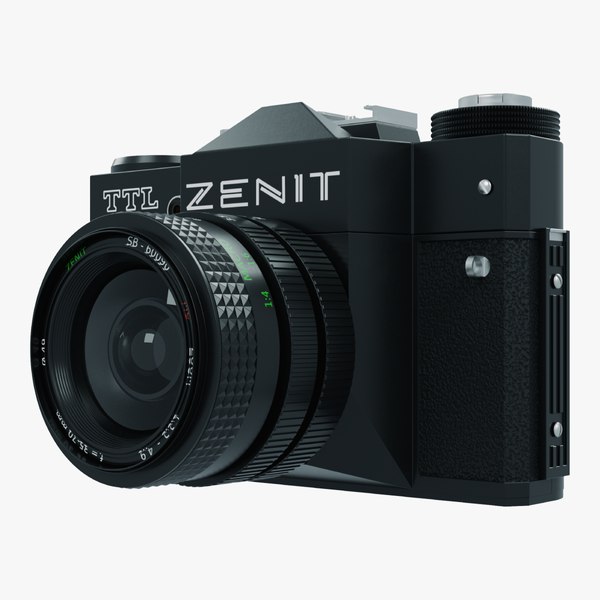 modelo 3d Cámara Zenit TTL - TurboSquid 2178423