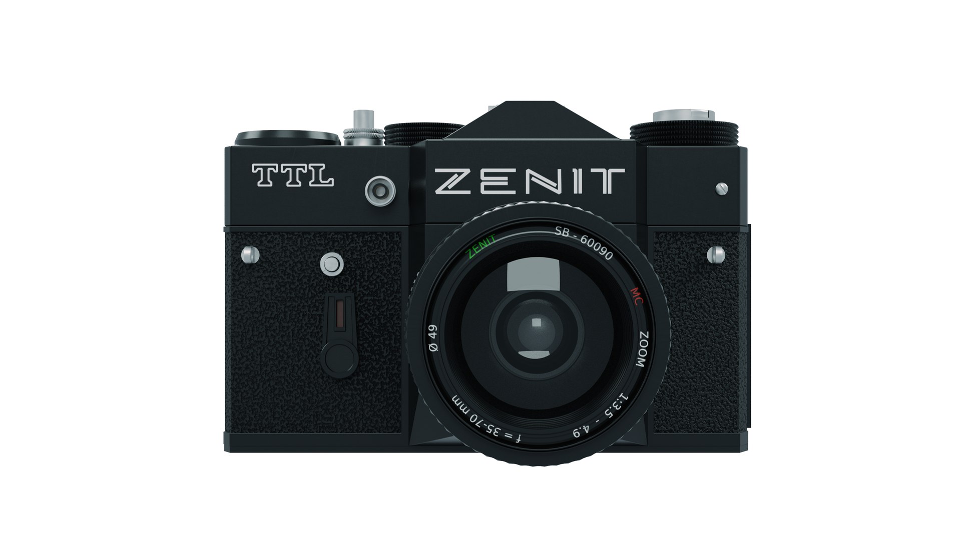 modelo 3d Cámara Zenit TTL - TurboSquid 2178423