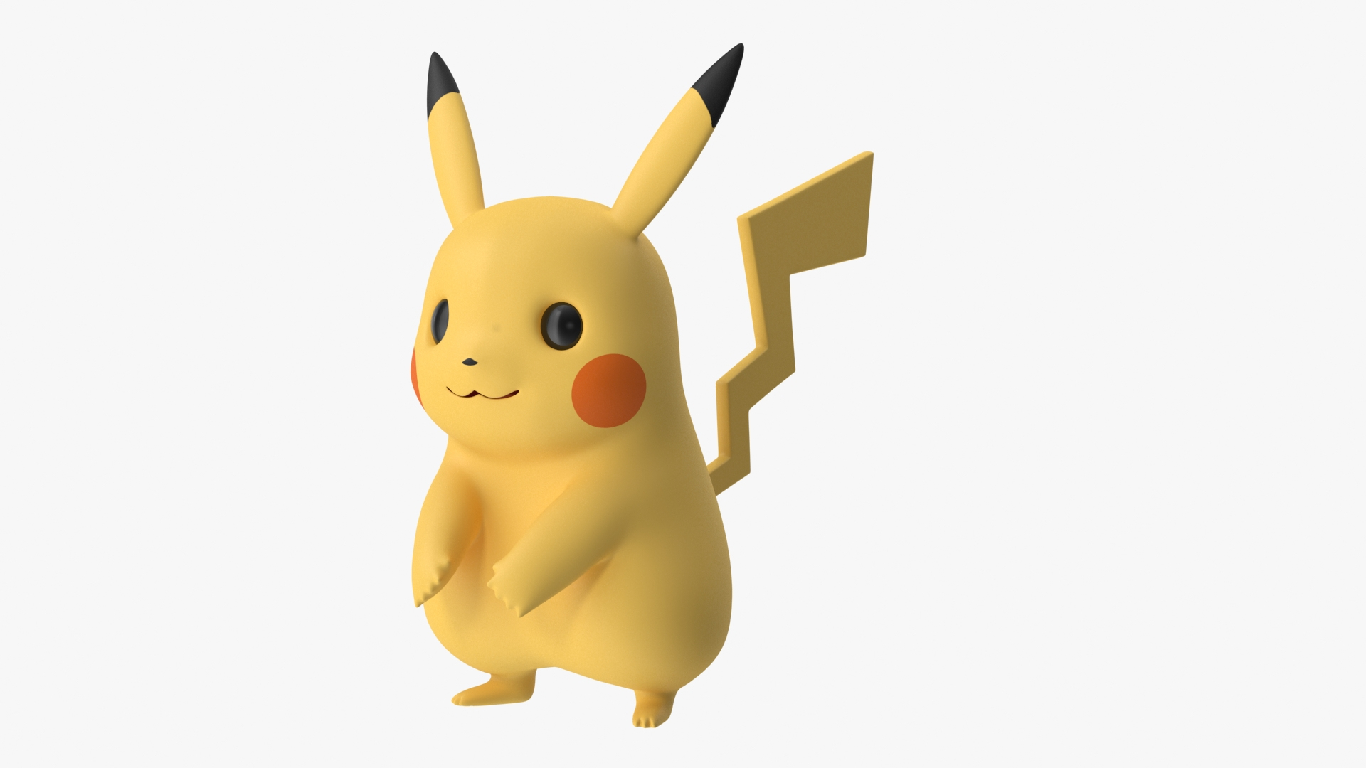 3D Model Cartoon Character Pikachu - TurboSquid 2076940