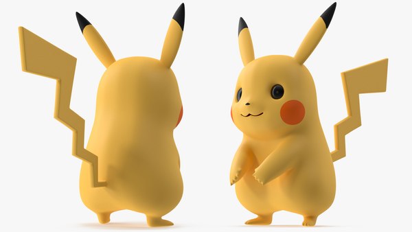 modelo 3d Personaje de dibujos animados Pikachu - TurboSquid 2076940