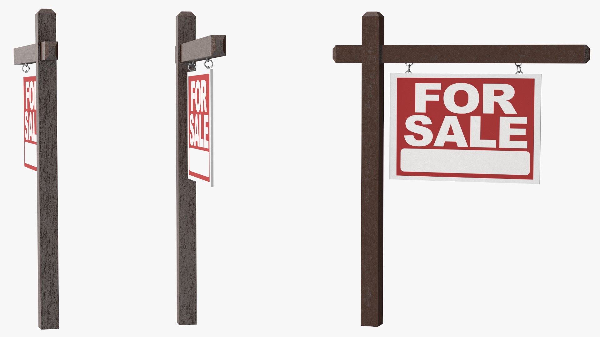 3D Model For Sale Sign - TurboSquid 1792740