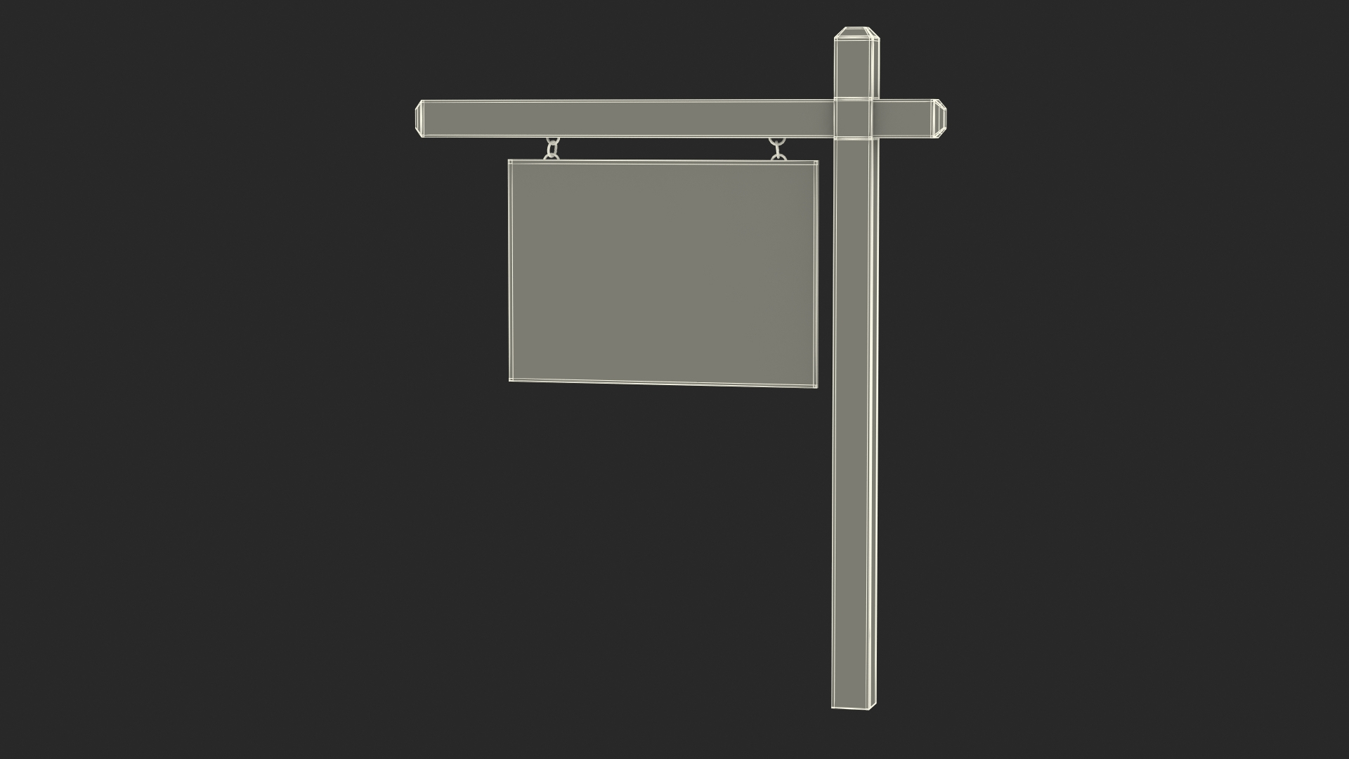 3D Model For Sale Sign - TurboSquid 1792740